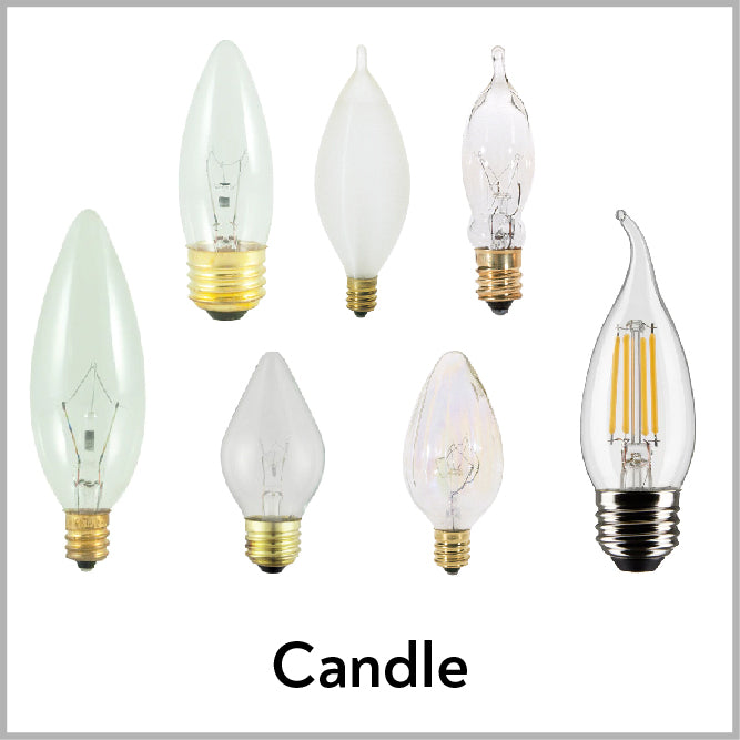 Candle Bulbs – Lighting & Bulbs Unlimited